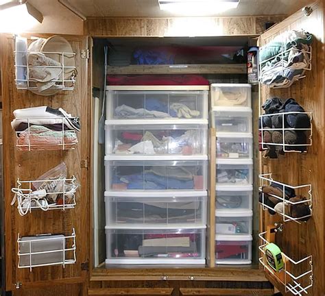 Rv Storage Ideas For Clothes Maximizing Space And Style