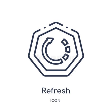 Linear Dimensions Icon From Geometry Outline Collection Thin Line Dimensions Icon Isolated On