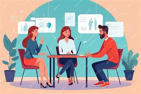 Premium Ai Image Body Language Concept Illustration