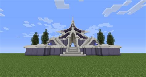 Purple Spawn Minecraft Map