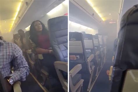 Passengers Scream In Terror As Plane Catches Fire Mid Flight Daily Star
