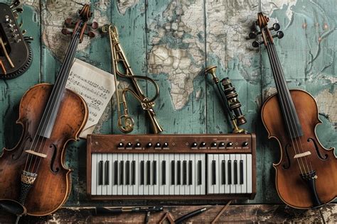 Music Class Instruments Back To School Premium Ai Generated Image