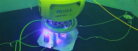 Bluecomm Docks With Cellula Imotus Hauv In Tank Tests Sonardyne