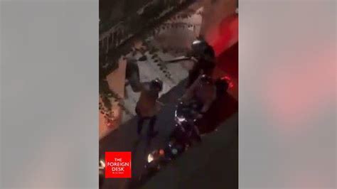 Disturbing Video Shows Irans Police Brutally Beating Anti Regime