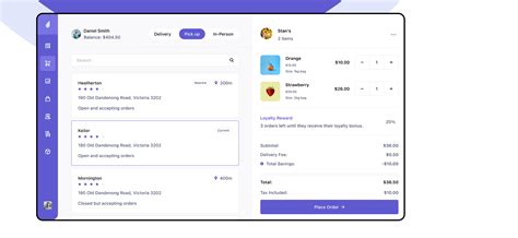 POS B B Web App Ui Ux Design Behance