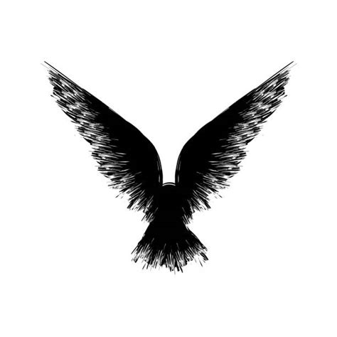 1 300 Tatouage Corbeau Stock Illustrations Graphiques Vectoriels