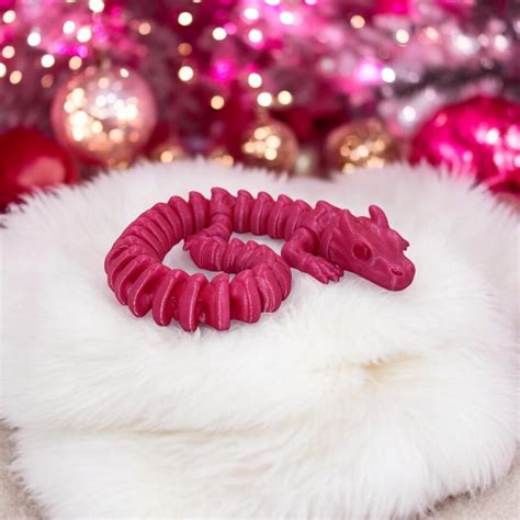 Pixie Dust Articulated Bone Dragon Large 17 Inches Etsy