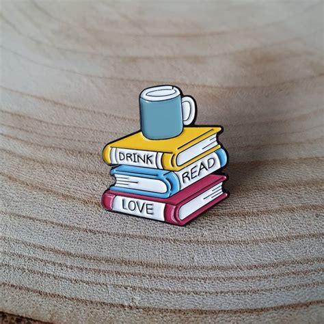 Enamel Pin Kleding Pin Broche Verzamelen Boekenstapel Bol