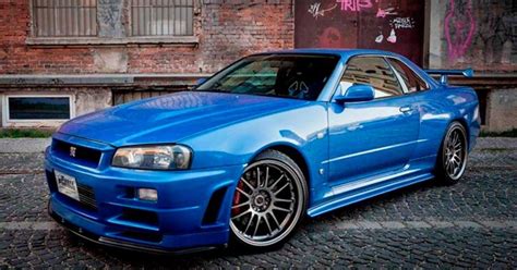 Este es el Nissan Skyline GT R de Paul Walker en Rápido y Furioso 4 y