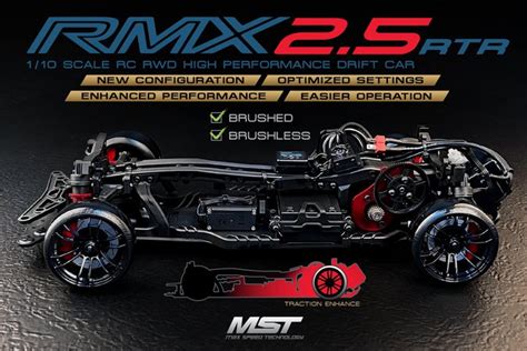 Mst Rmx 2 5 Rtr Drift Car Announcement Rc Cars News