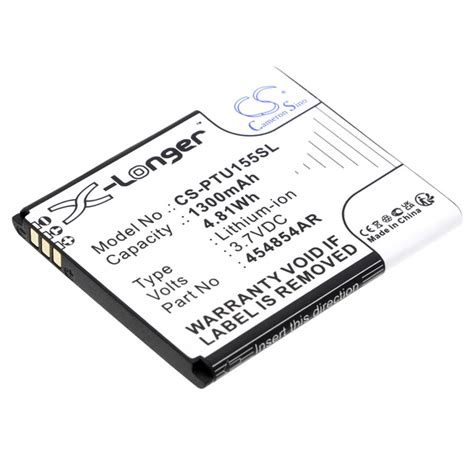 Аккумулятор для Panasonic 454854AR, Panasonic KX-TU150, KX-TU155, KX ...