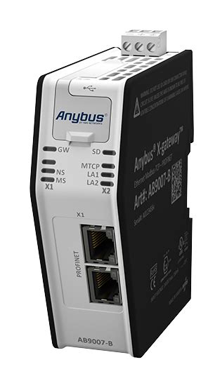 anybus x gateway modbus tcp client profinet io device