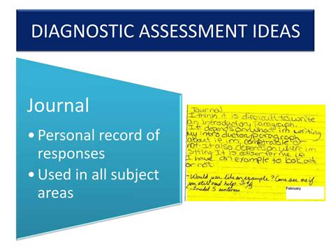 Diagnostic Assessment Report Pptshow Ppsx Educational Assessment