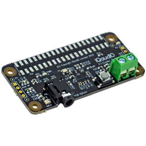 Raspberry Pi Iqaudio Codec Zero Für Raspberry Pi Zero W And Wh Bausätze