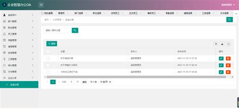 【全新版】javaspringbootmysql智慧办公oa管理系统 代码 当牛作码