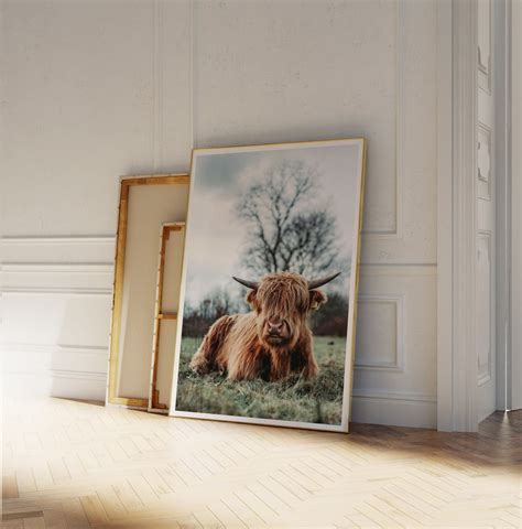 Highland Cow Print Digital Download Highland Cow Poster Printable
