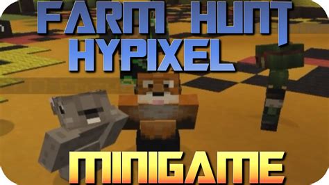 Farm Hunt Hypixel Minecraft Pc Minigame Youtube