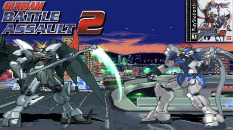 Gundam Battle Assault 2 Natsume Bandai Ps1 2002 Youtube