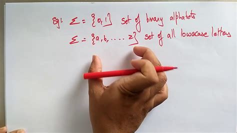 Symbol Alphabet String Basic Definations TOC Lec 02 Bhanu