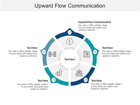 Upward Flow Communication Ppt Powerpoint Presentation File Design Templates Cpb Presentation