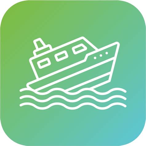 Premium Vector Vector Design Ship Sinking Icon Style