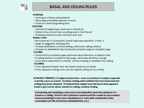 Why Use Basal And Ceiling Levels In A Test Shelly Lighting
