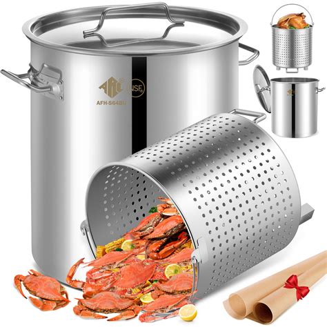 Arc Stainless Steel Seafood Boil Pot Harvest Grande