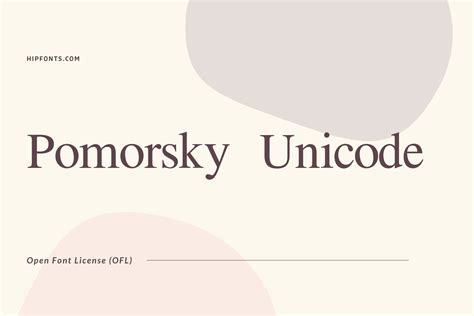 Unlocking Global Typography Pomorsky Unicode Font For Multilingual