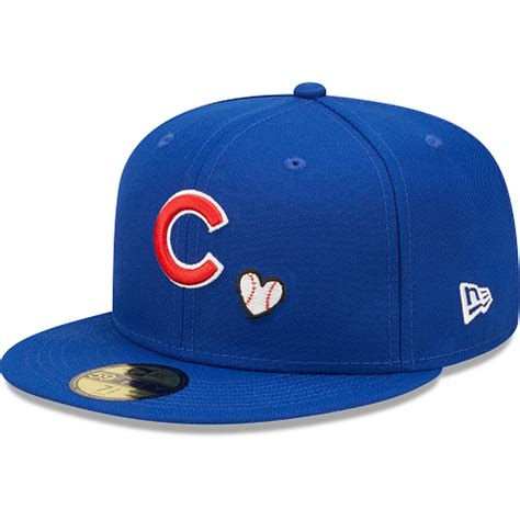 New Era Chicago Cubs Team Heart 2022 59fifty Fitted Hat