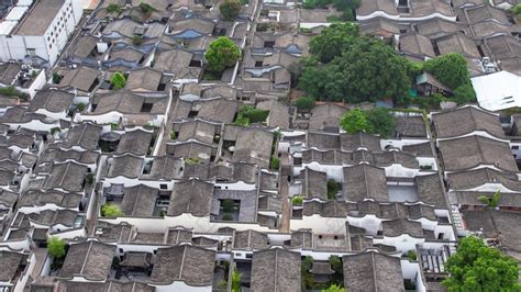 福建福州三坊七巷景区航拍图片 包图网企业站
