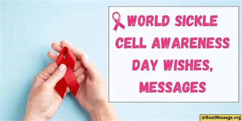 World Sickle Cell Awareness Day Wishes Messages Quotes