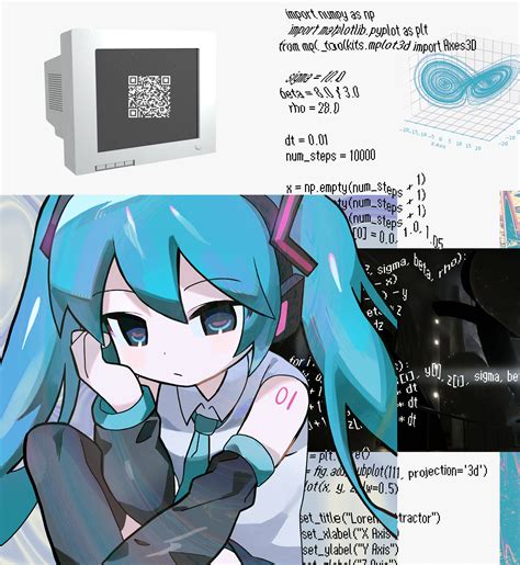 Safebooru 1girl Absurdres Aqua Eyes Aqua Hair Aqua Necktie Black
