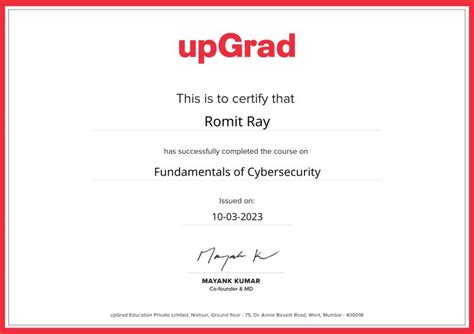 Romit Ray On Linkedin A Cybersecurity Cybercrime