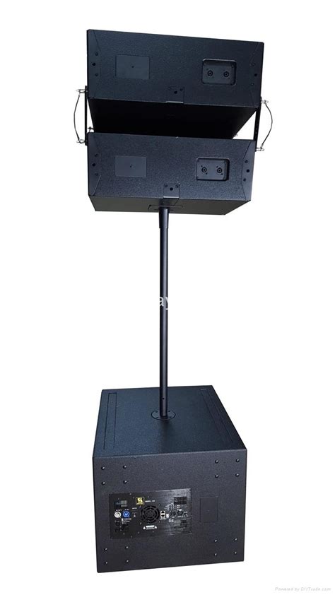 neodymium dual 10 inch active line array powered audio speaker q1