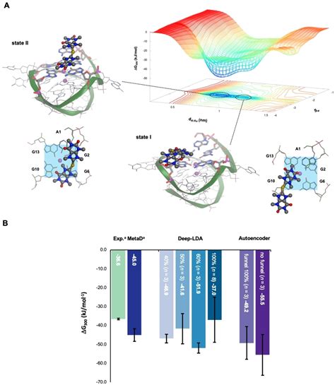 Application Of Machine Learning Algorithms To Metadynamics For The Elucidation Of The Binding