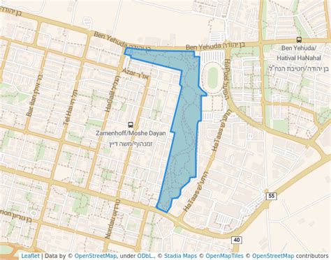 Kfar Saba Park In Kefar Sava Map And Routes
