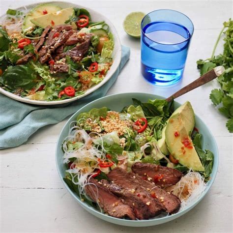 Thai Beef Salad Healthy Recipes By Lyndi Cohen