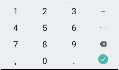 Android Keyboard With Numeric And Basic Math Operations For An EditText Stack Overflow
