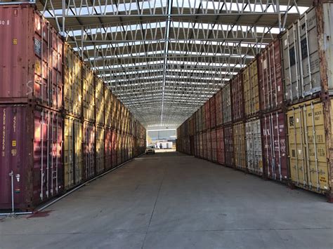 Onsite Storage Container Warehouse Project In Johannesburg Almar
