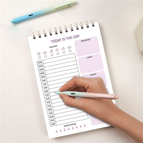 Student Plan Notebook Daily Planner And Vocabulary Builder Tear