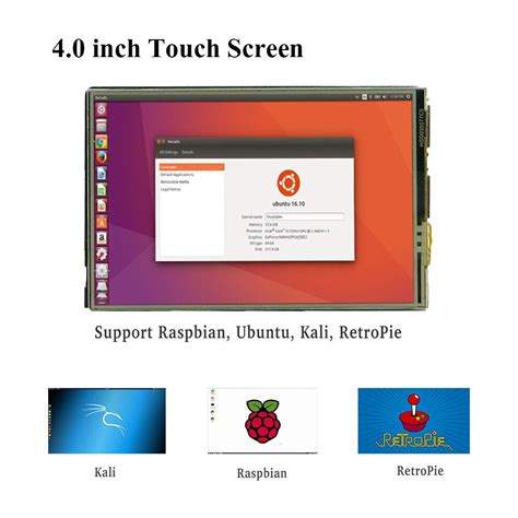 Raspberry Pi Mhs 40 Inch Tft Touch Screen 480320 Grandado