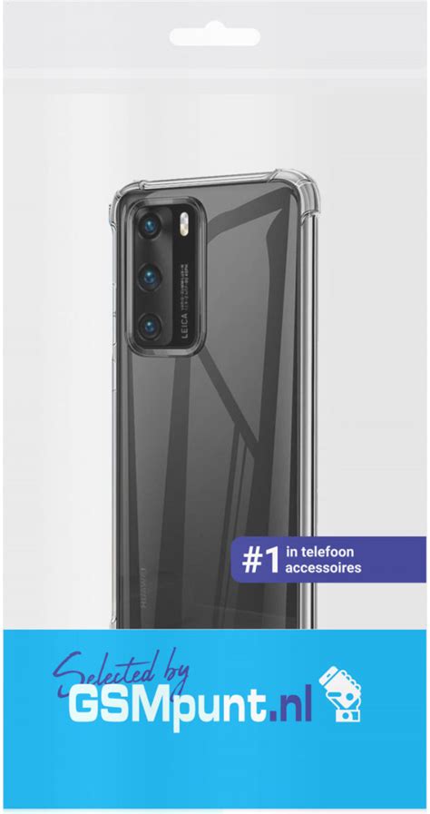 Huawei P40 Pro Hoesje Dun Tpu Transparant Gsmpuntnl
