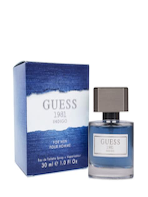 Buy GUESS Men 1981 Indigo Long Lasting Eau De Toilette 30ml - Perfume ...