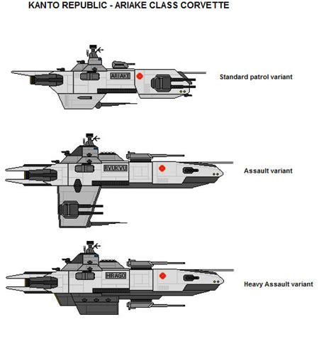 Ariake Class Corvette By Zagoreni010 On Deviantart
