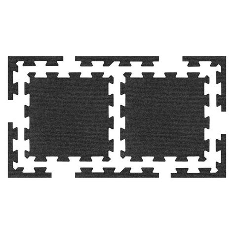 Apache Mills Onyx Diy Floor 18 In W X 18 In L X 030 In Thick All