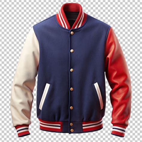 Premium Psd Winter Varsity Jacket