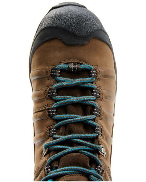 Hawx Mens Axis Waterproof Hiker Boots Soft Toe Dark Brown