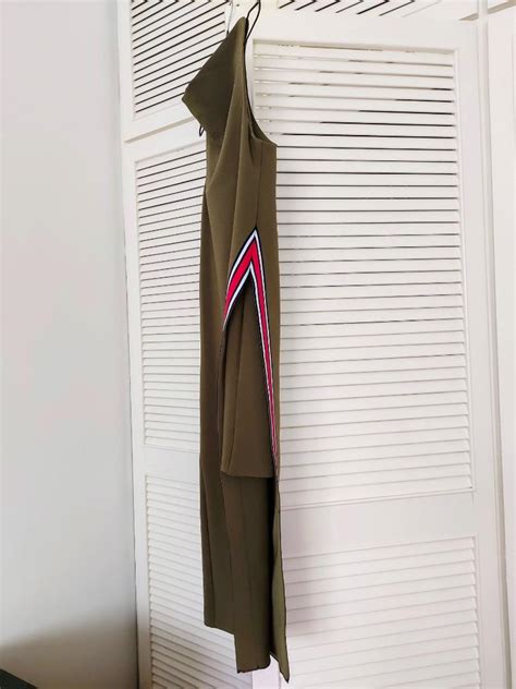 Cmeo Collective Military Green Dress Final Reduction Womens Fashion