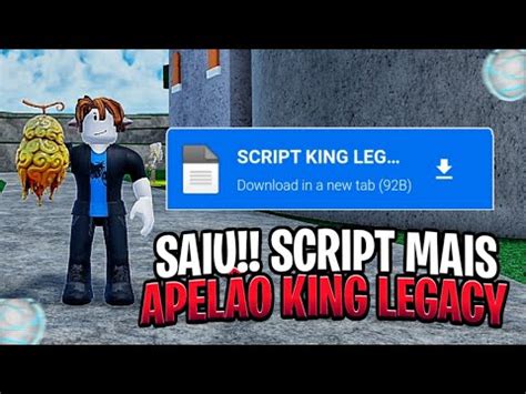 SAIU SCRIPT HACK KING LEGACY MUITO OP AUTO FARM AUTO KAIDO RAID ESP PC E MOBILE