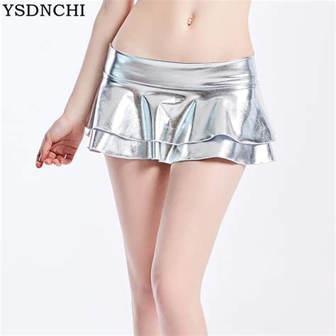 Ysdnchi Seksi D Giyim Etek Yeni Y Ksek Sokak Yaz Kad N Parlak Bodycon